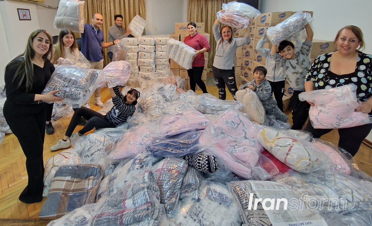 Practical Aid to Earthquake Victims - Transform Iran